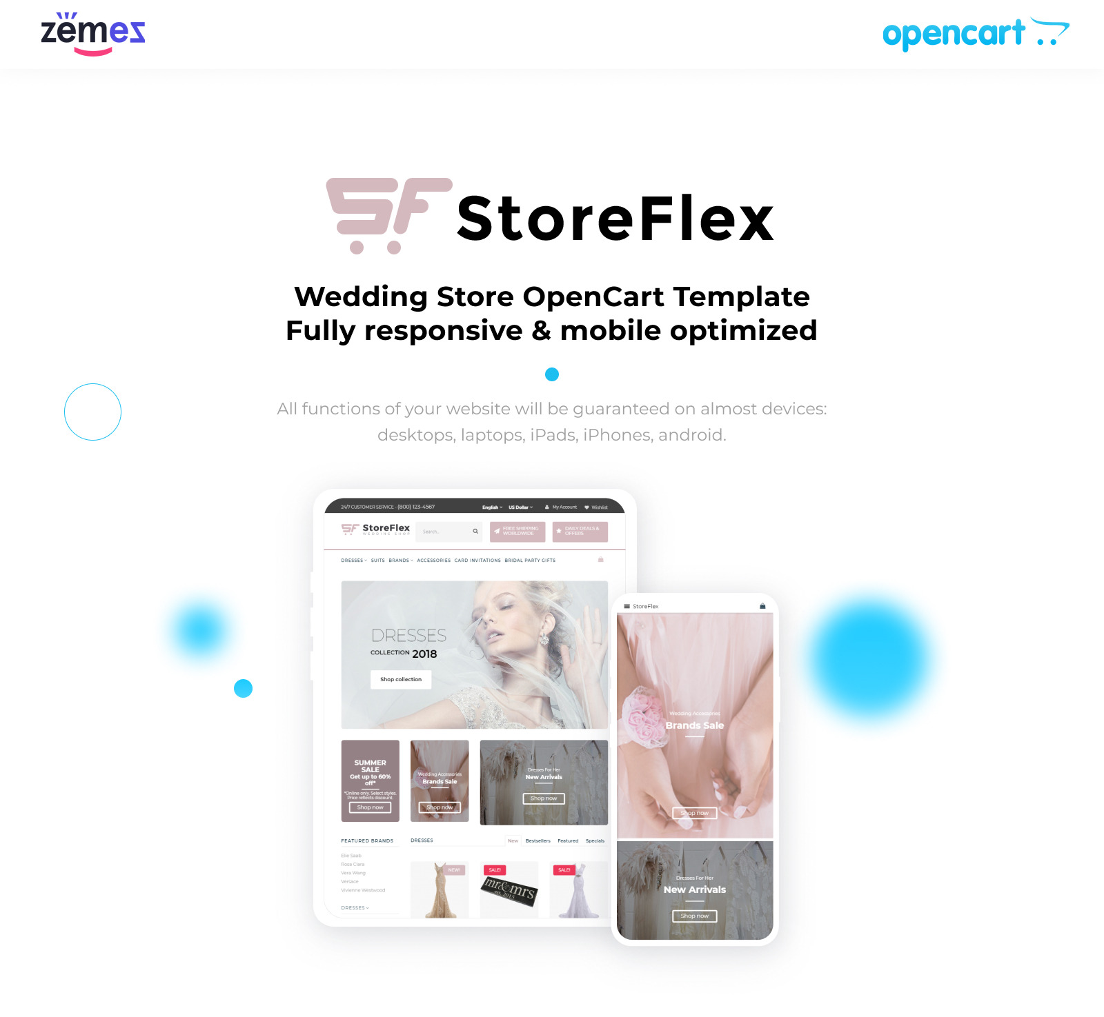 StoreFlex - Wedding Store OpenCart Template - TemplateMonster